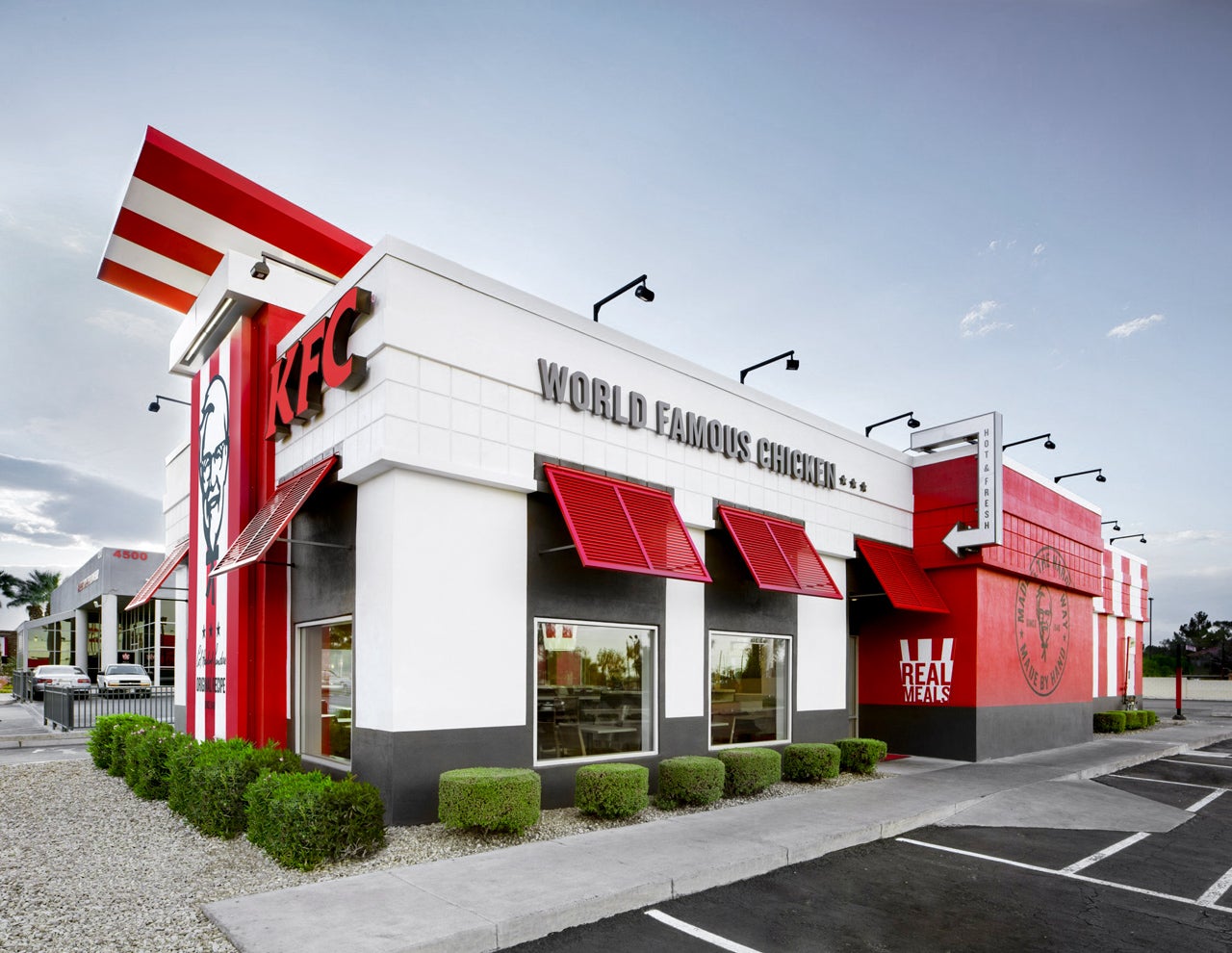 KFC's Redesigned Store Looks Like A Half-Finished Banksy - Fast Company