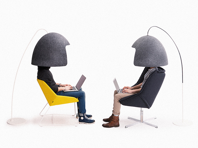 This Felt Bubble Is Designed To Hide You From Your Coworkers - Fast Company