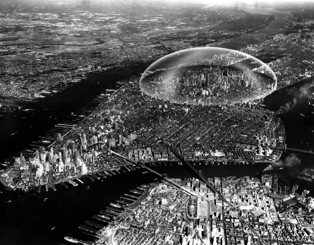 How Buckminster Fuller Made A Dome Over Manhattan Sound Sensible - Fast ...