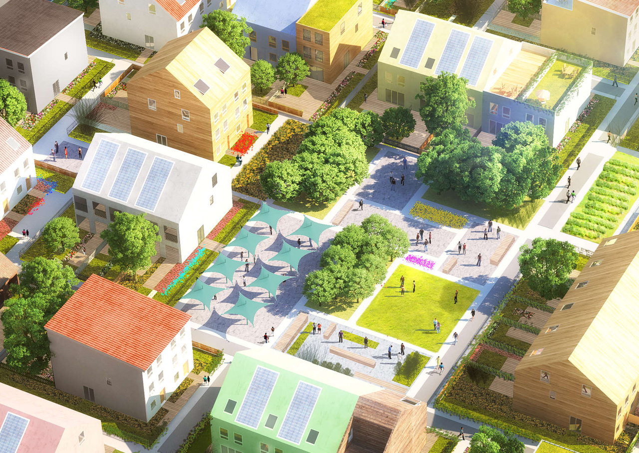This New Car-Free Neighborhood Redesigns Suburbia - Fast Company