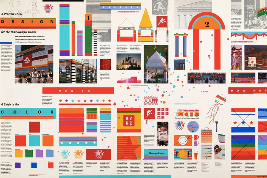 The Woman Who Made The 1984 Olympics A Masterpiece Of Design - Fast Company