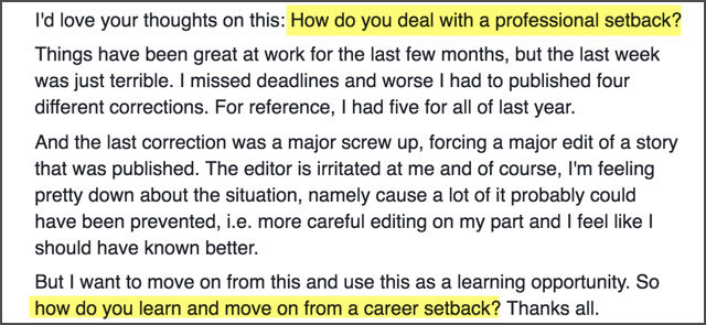How I've Learned To Overcome Setbacks In My Life And Career - Fast Company