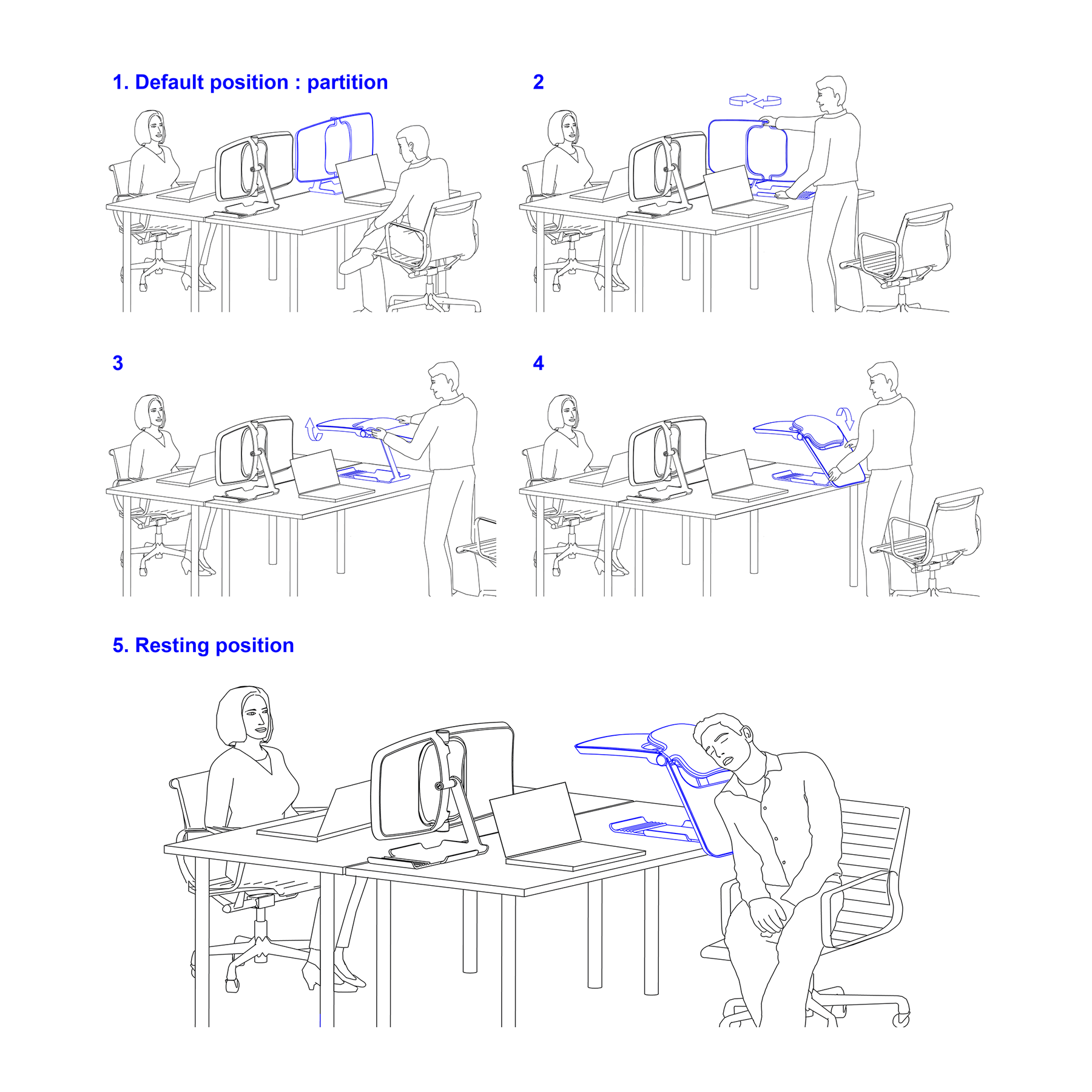 This Device Transforms Your Desk Into A Place To Take A Nap At Work ...
