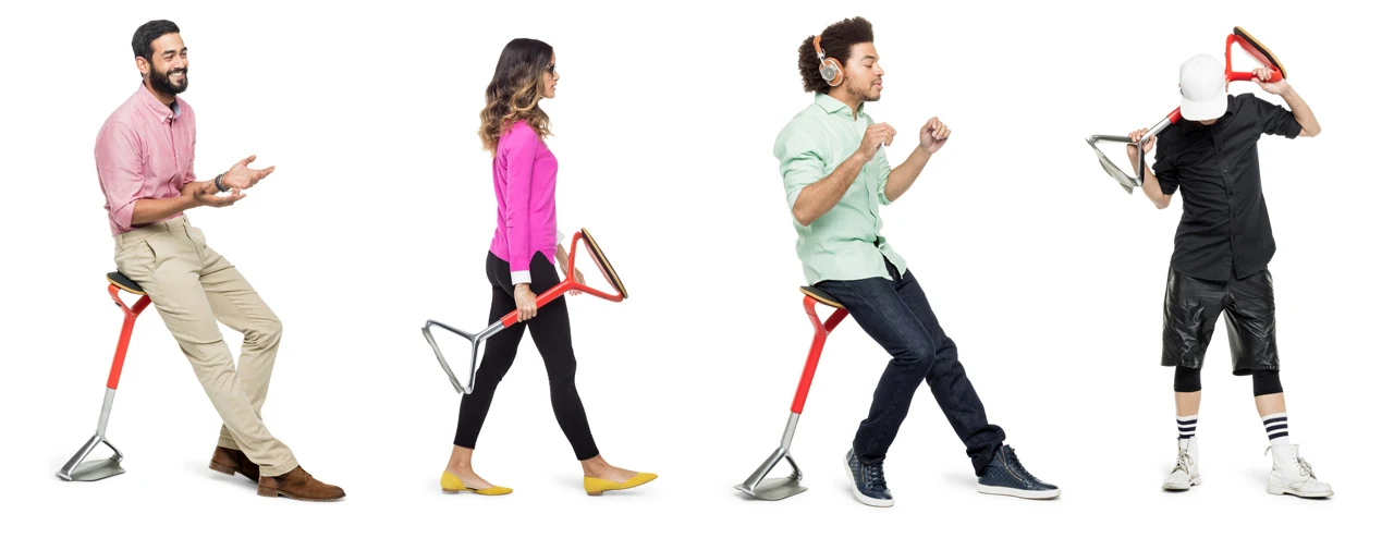 The New Office Chair: Portable, Lightweight, And Shaped Like A Pogo ...