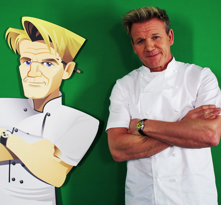 Glu Mobile's Latest Celebrity Game Stars Gordon Ramsay - Fast Company