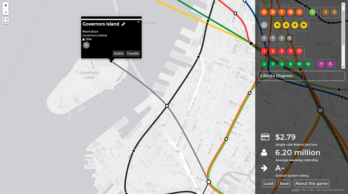 Live Your Transit Dream And Redesign The New York City Subway From ...