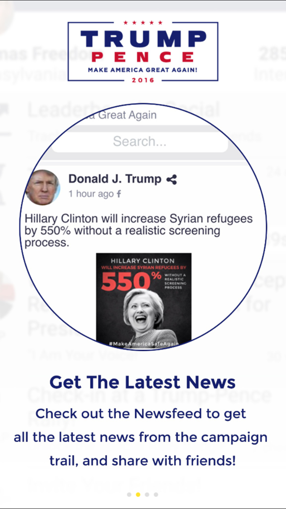 Donald Trump Has An App, And It's A Rip-Off Of Hillary's. Surprise ...