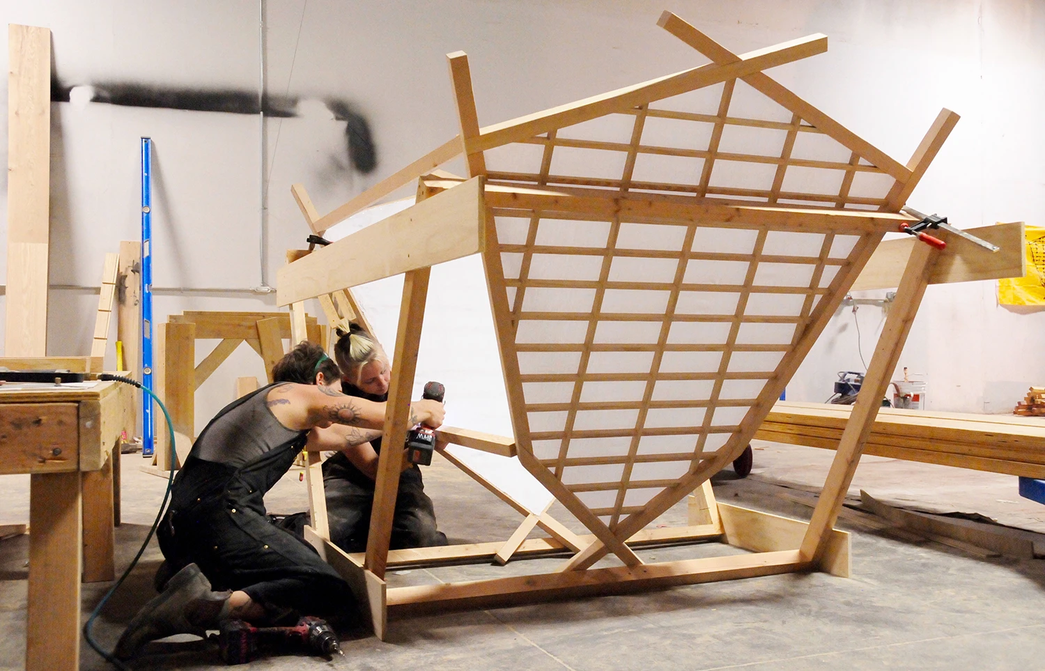 Behind The Scenes At The Most Ambitious Man Build In Burning Man ...