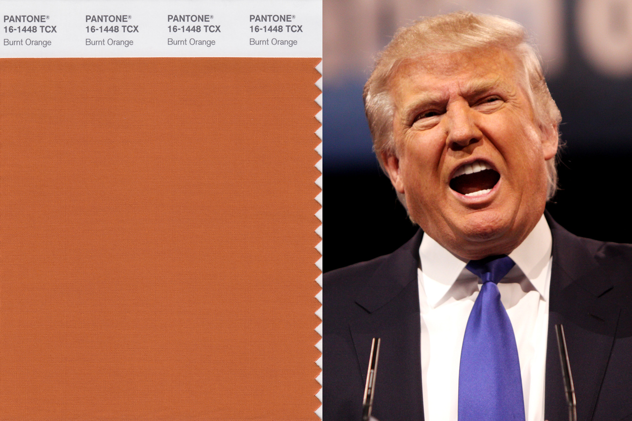 What Pantone Color Is Donald Trump? - Fast Company