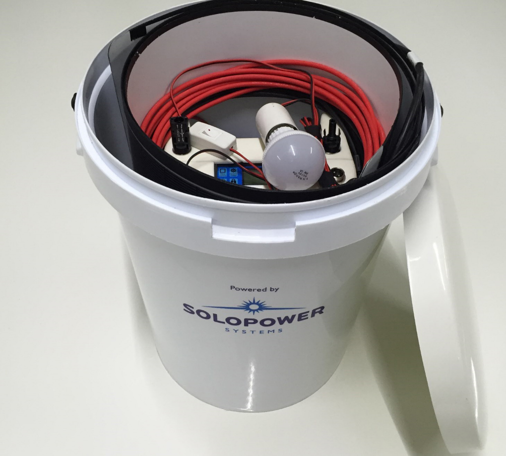 These Portable Solar Panels Fit In A Bucket And Assemble In 2 Minutes ...