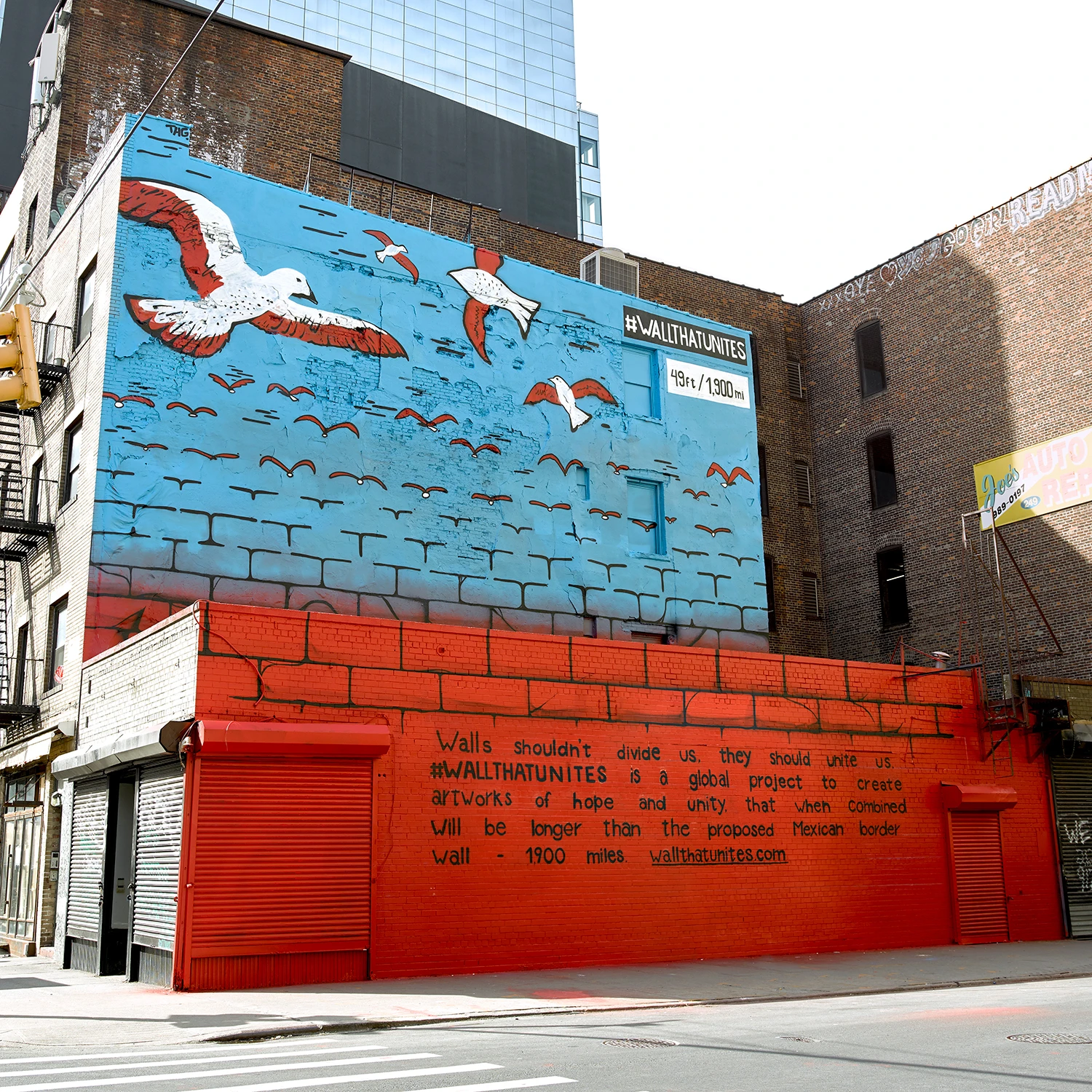 This Ad Agency Is Inviting Artists To Help Build A Wall Of Hope And ...