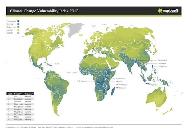 Mapping The Future Of Bad Weather Around The World - Fast Company