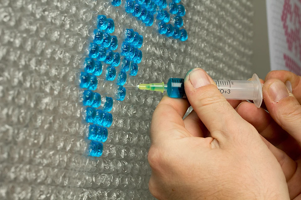 Lovely Typefaces Made From Bubble Wrap And Paper - Fast Company