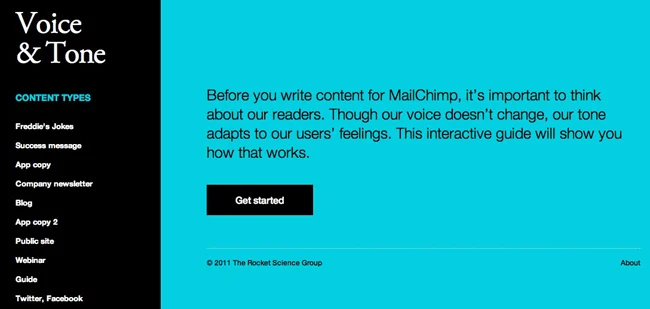 MailChimp's Style Guide Is Corporate Communication Done Right - Fast ...