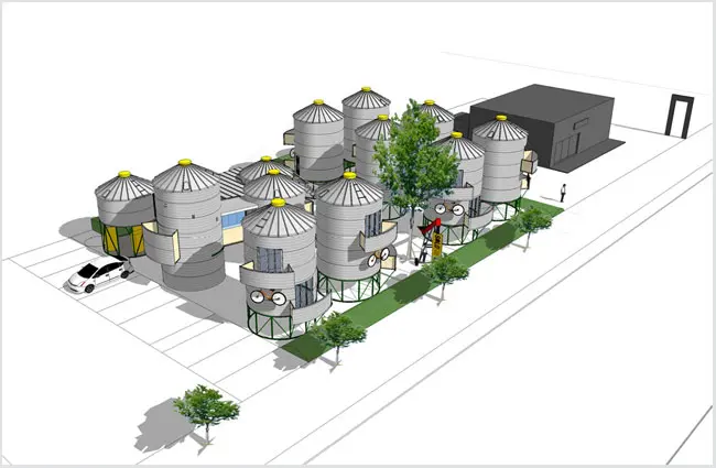 A Family Turns Grain Silos Into A Set Of Hotel Suites - Fast Company