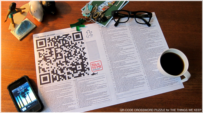 A Crossword Puzzle That Doubles As A QR Code - Fast Company
