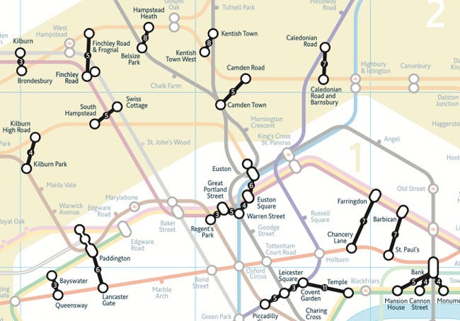 Infographic Of The Day: The Re-Redesigned London Tube Map - Fast Company