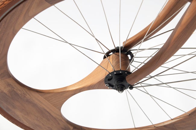 A Stunning Handmade Bike Built Out Of Wood - Fast Company