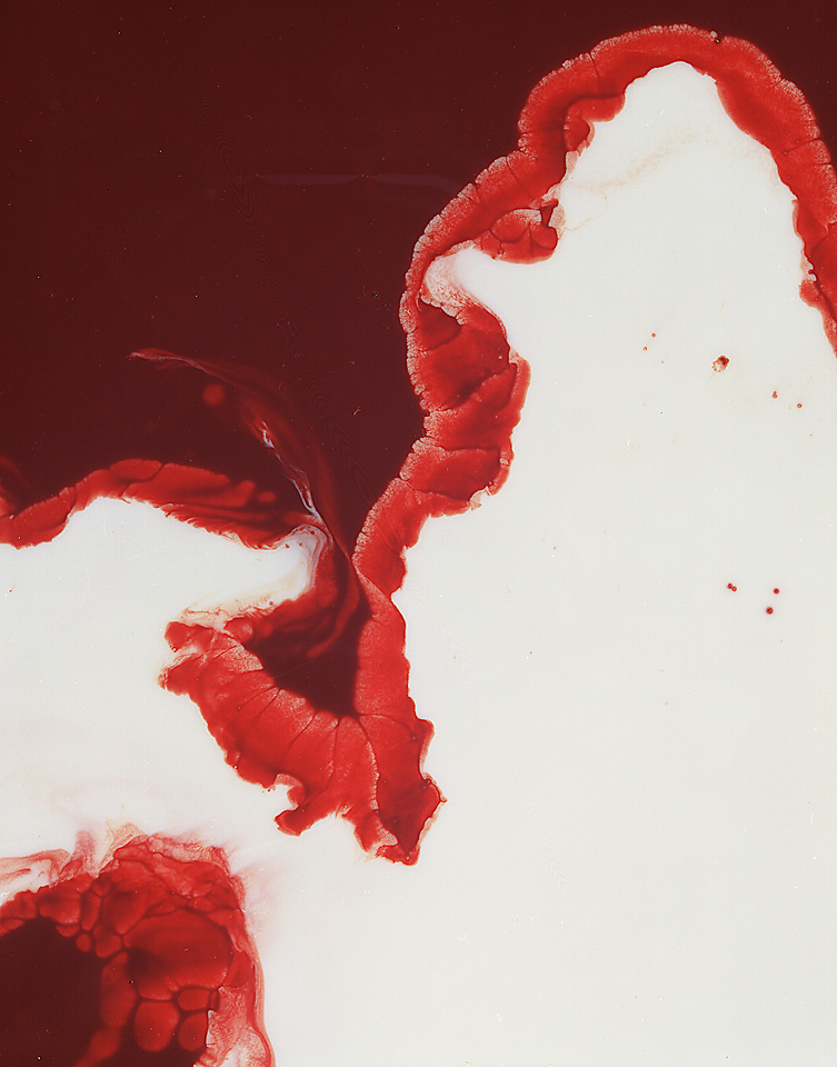 Painting With The Eeriest Of Inks: Blood And Milk - Fast Company