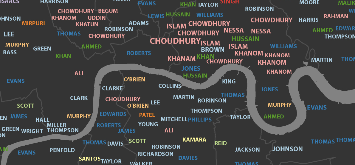 Infographic: An Interactive Chart Of London's Most Popular Names - Fast ...