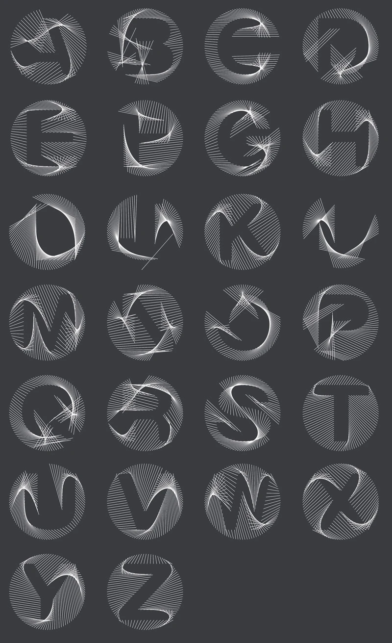 A 3-D Typeface That Morphs Into Every Letter Of The Alphabet - Fast Company