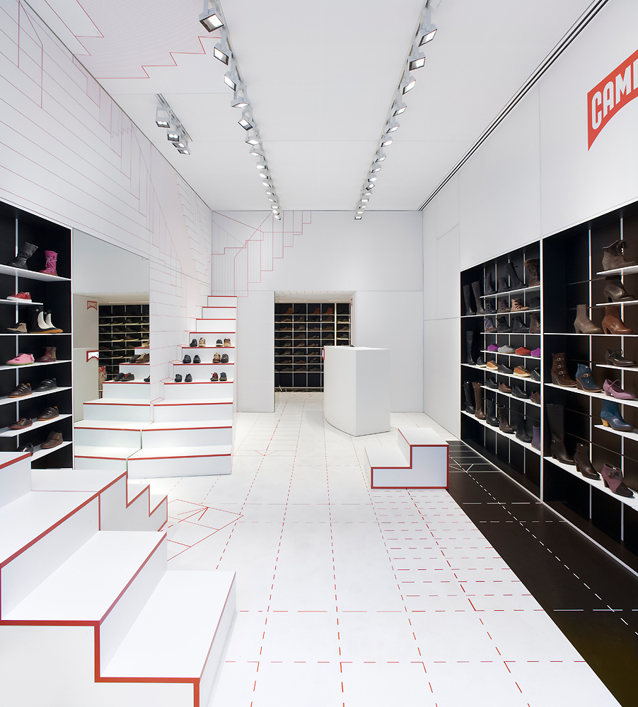 Camper's New Shoe Store Visualizes The Act Of Walking - Fast Company