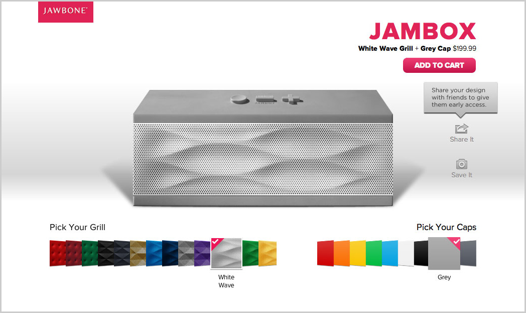 Jambox Gets Personal With Custom Colors To Order - Fast Company