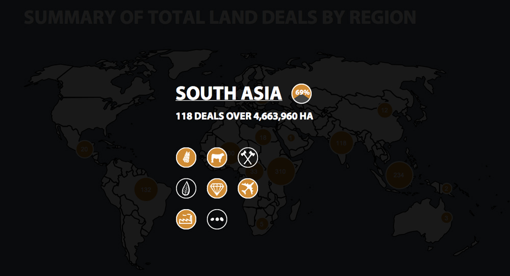 Maps And Graphics Show The Insidious Process Of Land Grabbing - Fast ...