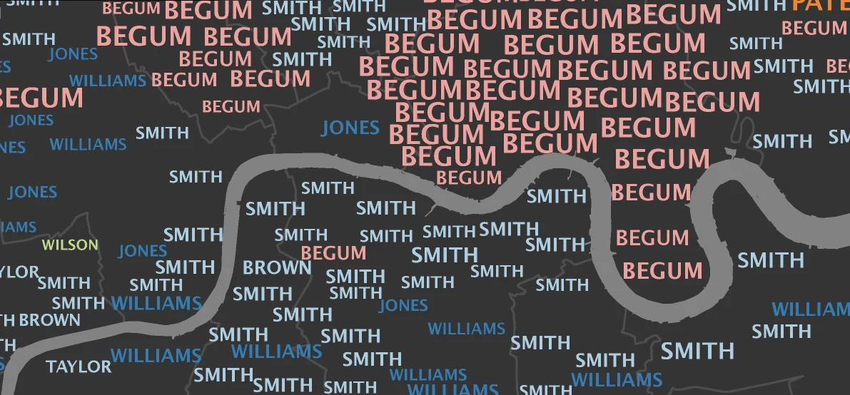 Infographic: An Interactive Chart Of London's Most Popular Names - Fast ...