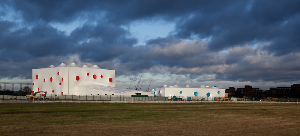 Olympics Shooting Gallery Looks Like A Giant Octopus - Fast Company