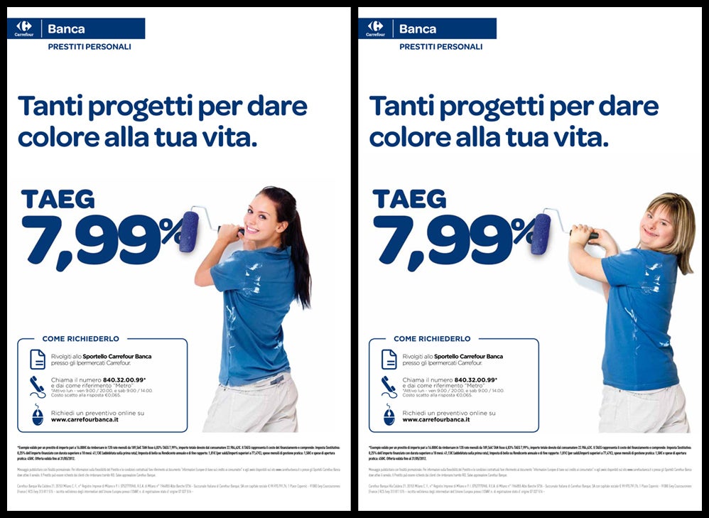 World Down Syndrome Day Ad Campaign Puts New Faces in Familiar Places ...