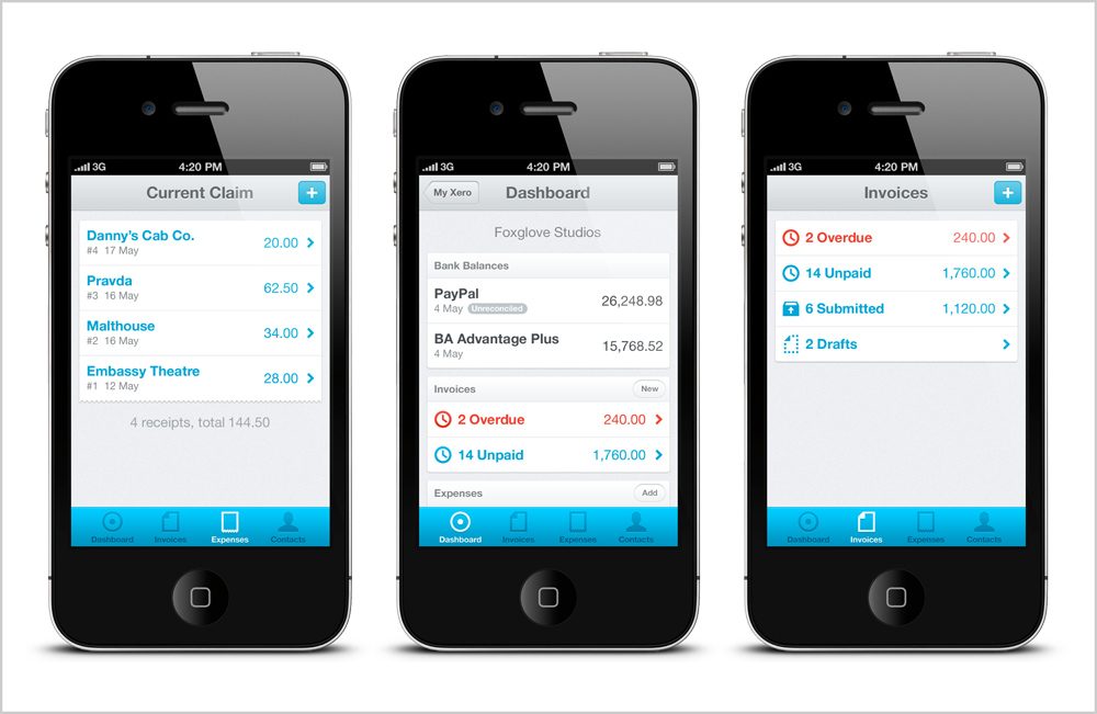 Xero Reinvents Accounting For Small Businesses, With Superb UI Design ...