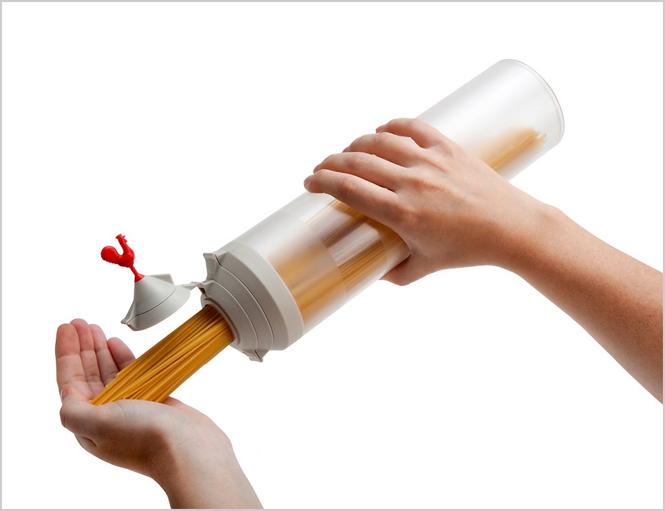 A Spaghetti Container With Built-In Portion Controls - Fast Company