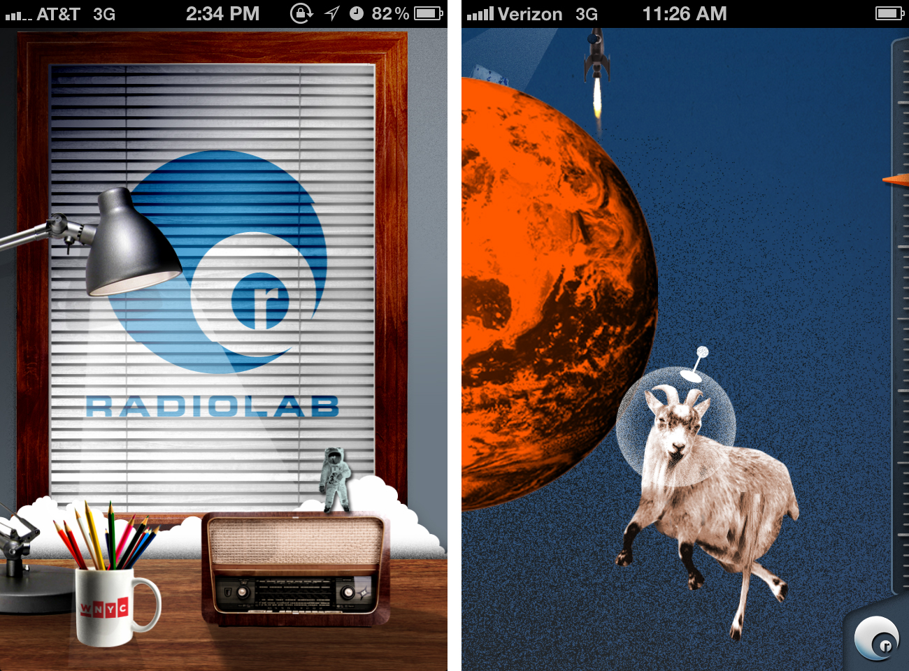 Radiolab's iPhone App Has A UI As Quirky As The Show - Fast Company