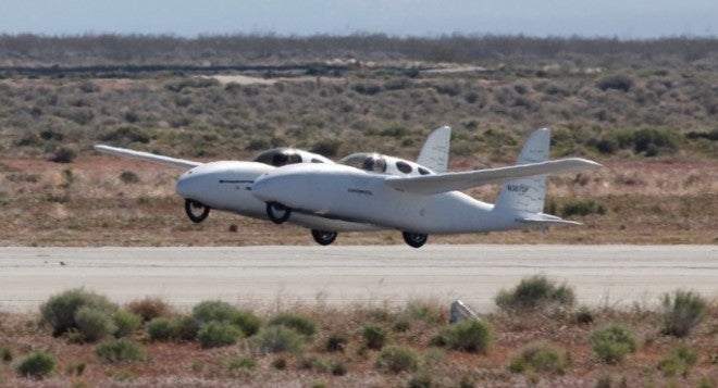 Team Behind Virgin Galactic Aircraft Unveils A Hybrid Electric Flying ...