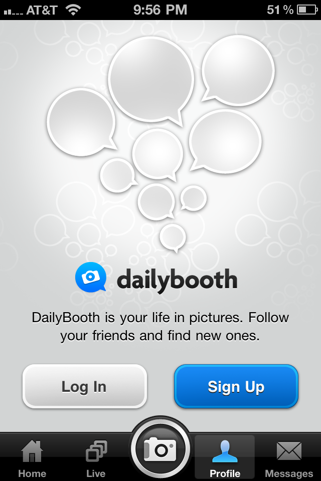 DailyBooth's iPhone App: Picturing the Future of Status Updates - Fast ...