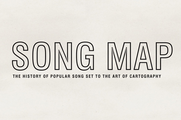 Infographic Of The Day: A Map Using Only Famous Streets From Songs ...