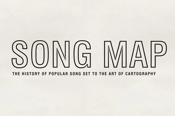 Infographic Of The Day: A Map Using Only Famous Streets From Songs ...