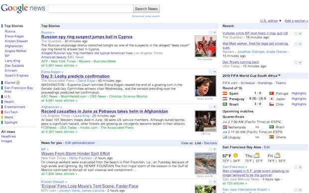 Google News Revamped: This Is Your News, Personalized and Localized ...