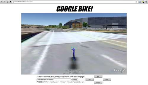 Google Bike Lets Riders Virtually Navigate the Neighborhood - Fast Company