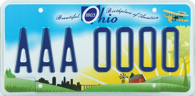 Ohio's New License Plate Is "Unique," "Different," Ugly - Fast Company