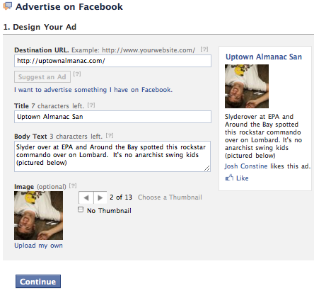 Facebook Introduces One-Click, Automatic Ad Creation - Fast Company