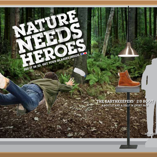 Timberland Goes 3-D and All-Out For Latest Earthkeepers Campaign - Fast ...