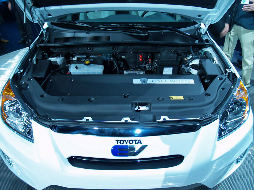 Toyota, Tesla Show Off Electric RAV4 - Fast Company