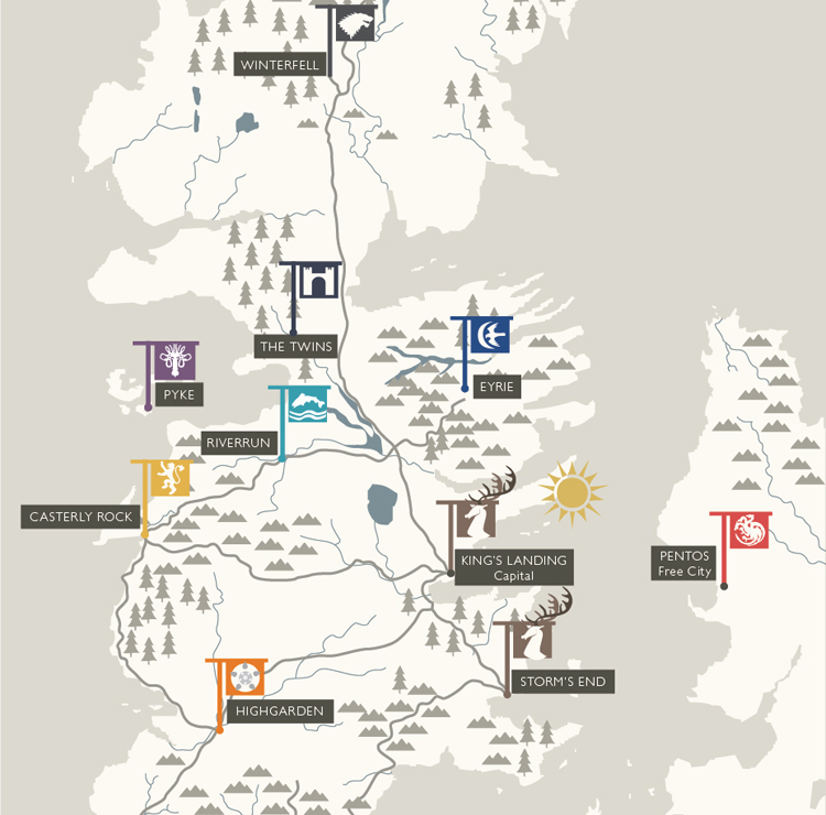 Infographic Of The Day: Who The Hell Are All These People On "Game Of ...