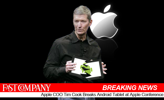 Apple's Tim Cook Bashes Android and Windows Tablets: No "Concern" About ...