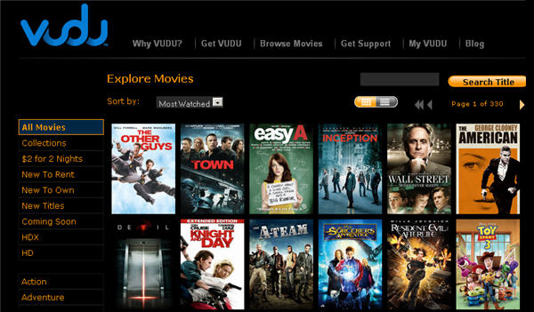 VUDU Adds 3-D Streaming to Your Increasingly Dimensional Life - Fast ...