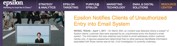 The Epsilon Breach: How Worried-and Angry-Should You Be? - Fast Company