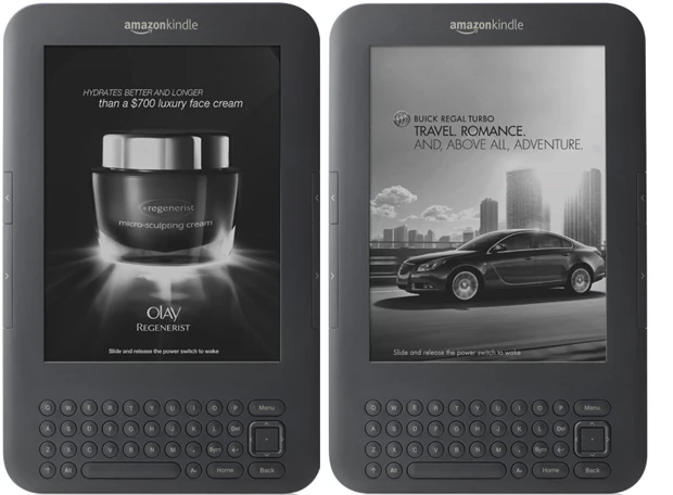 Amazon's Ad-ed Value Kindle, the First Step to Ad-Supported E-Reading ...
