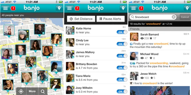 Banjo's Sweet Tweaks Keep Your Social World (Literally) At Arm's Length ...